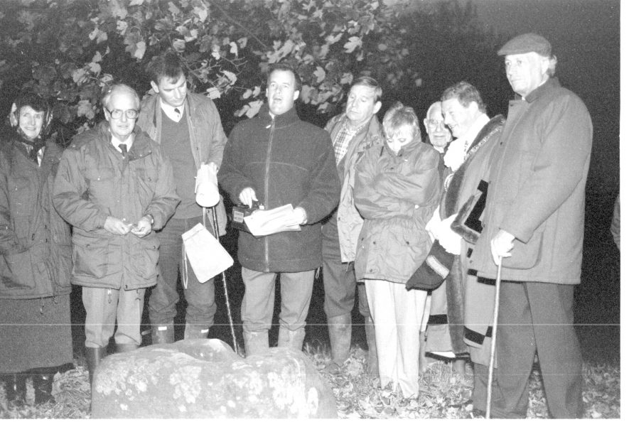 Wroth Silver Ceremony at Knightlow Cross - Our Warwickshire