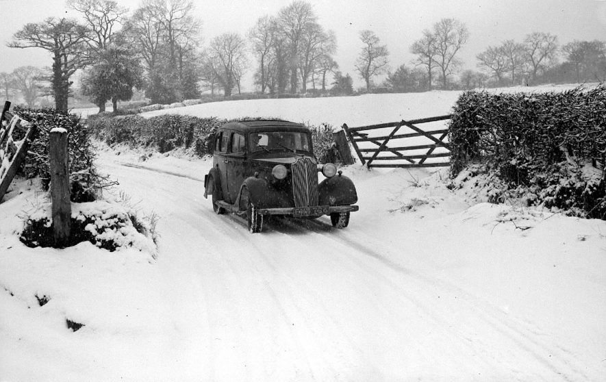 Astley. Snow scene - Our Warwickshire