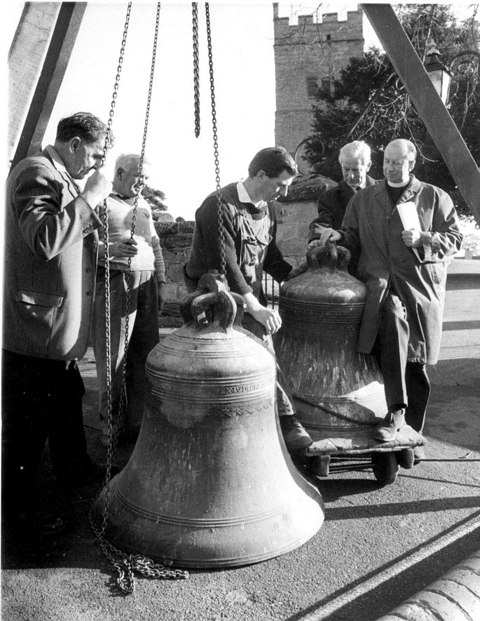Cubbington. Removal of church bells - Our Warwickshire