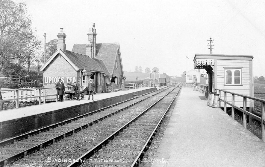 Birdingbury. Railway Station - Our Warwickshire