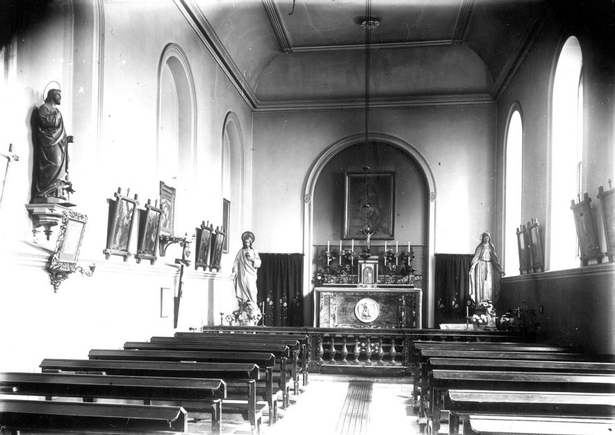Foxcote. Foxcote House chapel, interior - Our Warwickshire