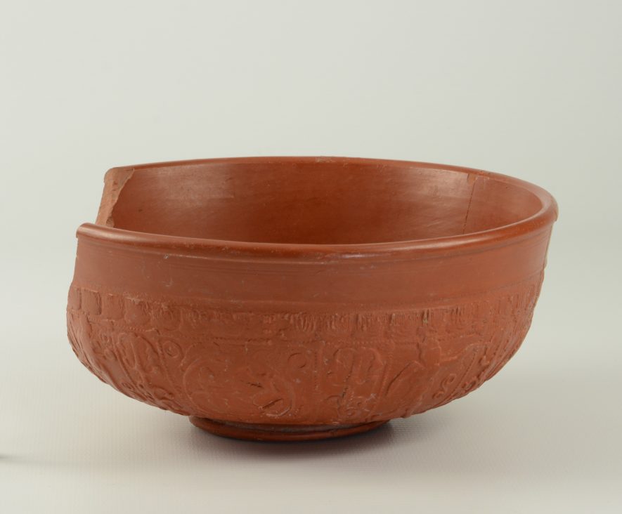 Warwickshire in 100 Objects: Roman Samian Ware Bowl - Our Warwickshire
