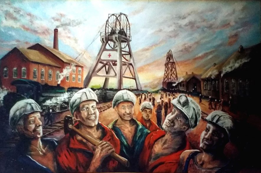 Painting Baddesley Ensor and Atherstone's History - Our Warwickshire